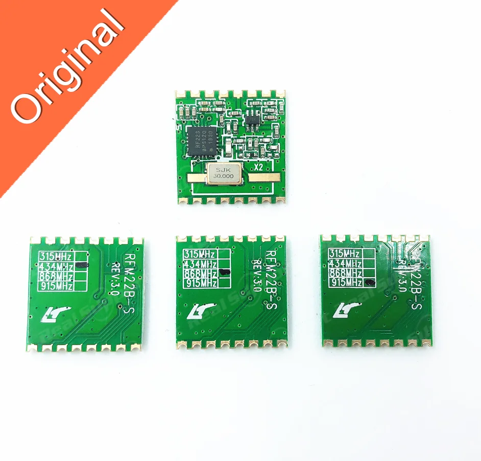 Módulo transceptor RF ORIGINAL RFM22B RFM22BW 433Mhz 868Mhz 915Mhz
