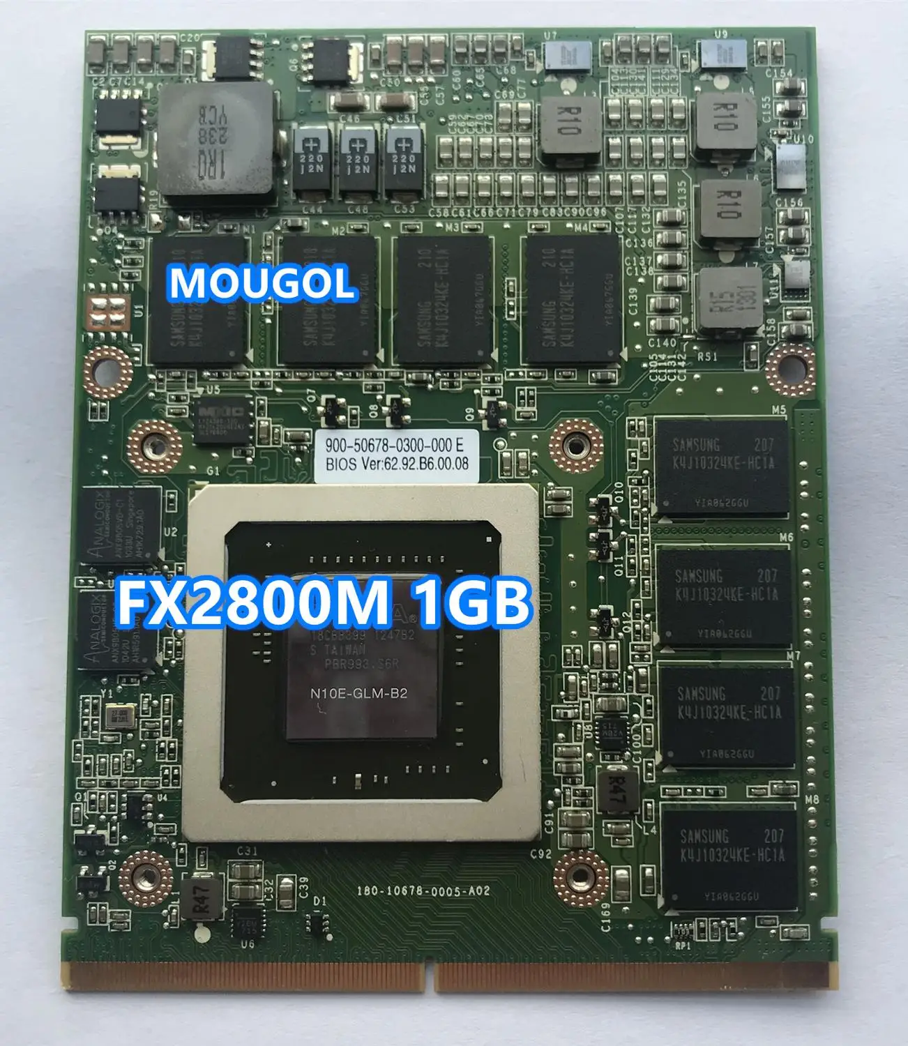 Quadro FX2800M FX 2800M N10E GLM B2 GDR3 1GB 8740W MXM3 Video card ...