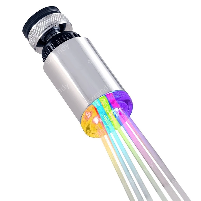ABS-Glow-LED-faucet-tap-Multicolor-fast-flashing-LED-faucet-light ...