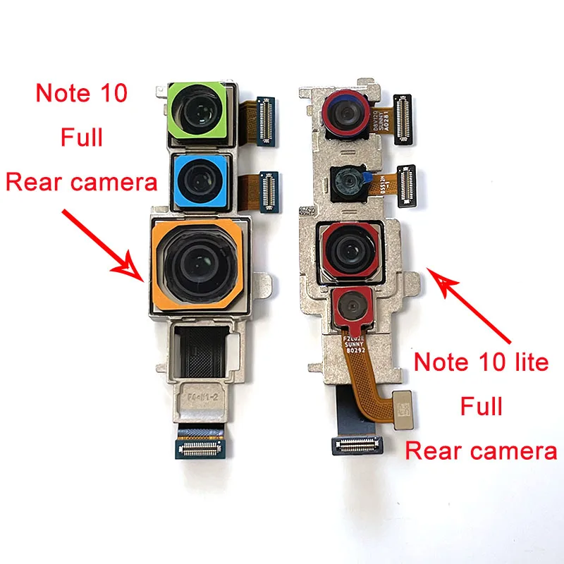Original For Xiaomi Mi Note 10 Lite Rear Camera Back Camera For Mi Note ...