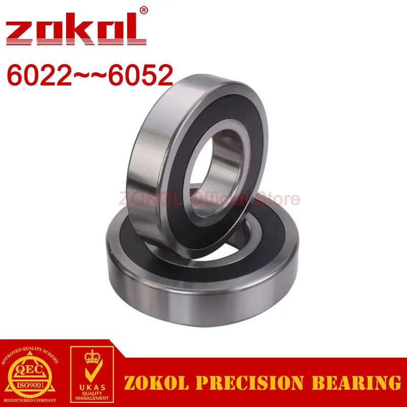 ZOKOL 6022 To 6052 RS 2RS C3Z1 Deep Groove Ball Bearing, 60% OFF