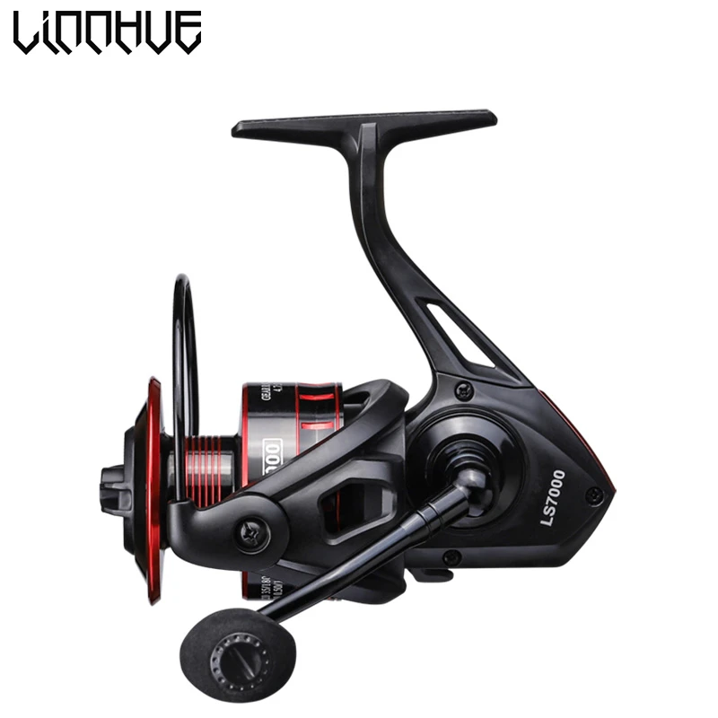 LINNHUE 2020 NEW Fishing Reel LS 1000 7000 Spinning Reel 10kg Max Drag 5.0:1 Deep Spool Carp ...
