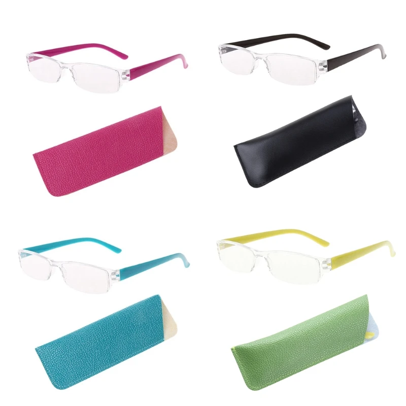 Unisex-Lightweight-Clear-Slim-Fashion-Rimless-Reading-Glasses-1-00-4-00 ...