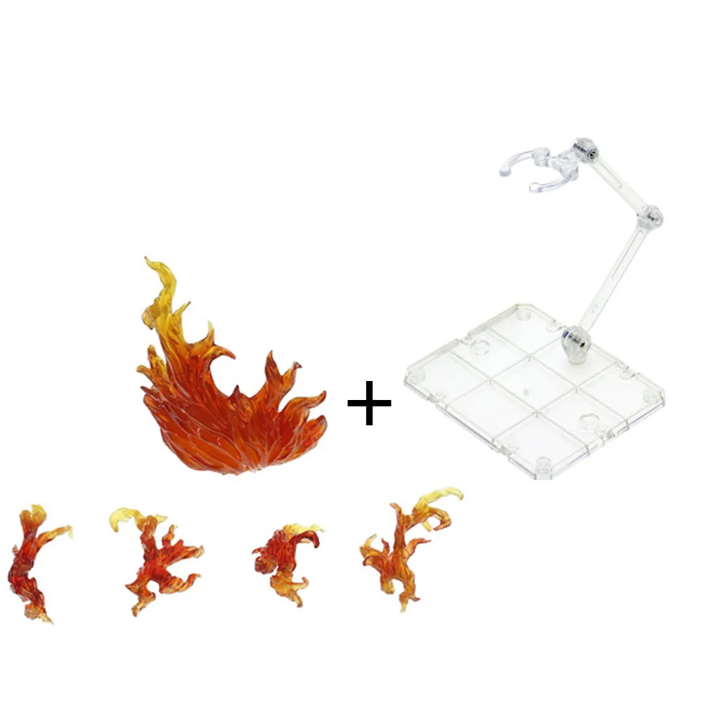 Tamashii Effect BURNING FLAME & Stand Holder Kamen Rider Action Figure ...