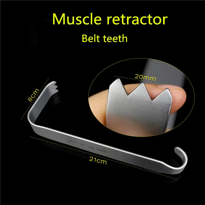 Orthopedic-instruments-C-type-leg-joint-muscle-retractor-with-toothed ...
