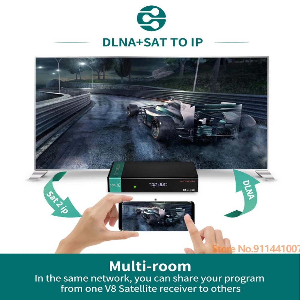 GTMEDIA V8X FOREVER IKS MARS) AVAILABLE