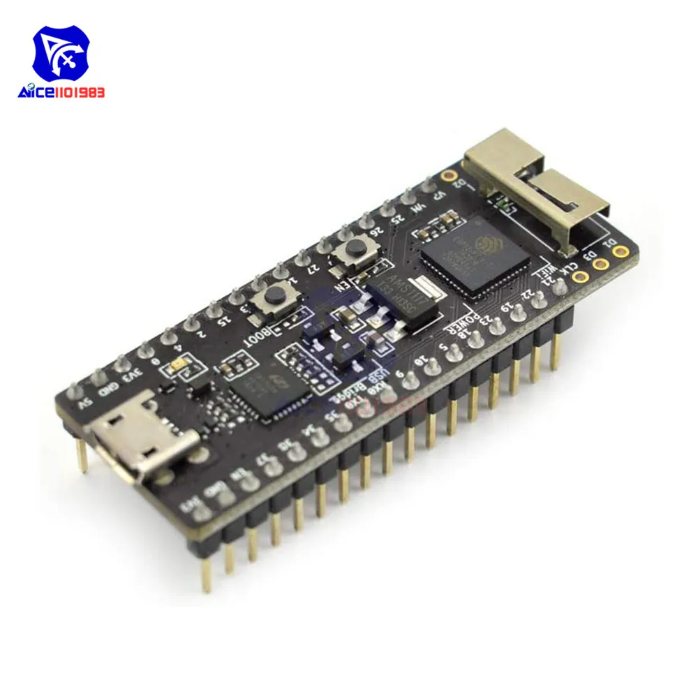 Diymore ESP32 PICO KIT V4.1 Mini ESP32 WiFi Bluetooth ESP32 PICO D4 40MHz คริสตัล USB UART ...