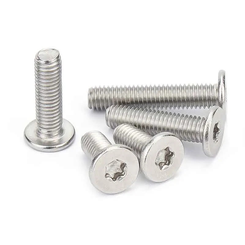 VIS,50pcs M2.5-13mm--Vis à tête plate en acier inoxydable 304, 5-50 pièces, Torx à Six lobes CM ...