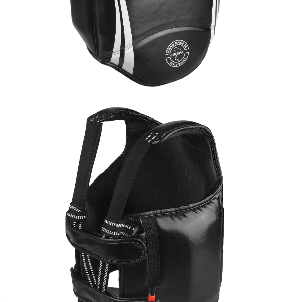 Ny Boxning bröstskydd MMA Kickboxing Solid Body Vest Protector Martial ...