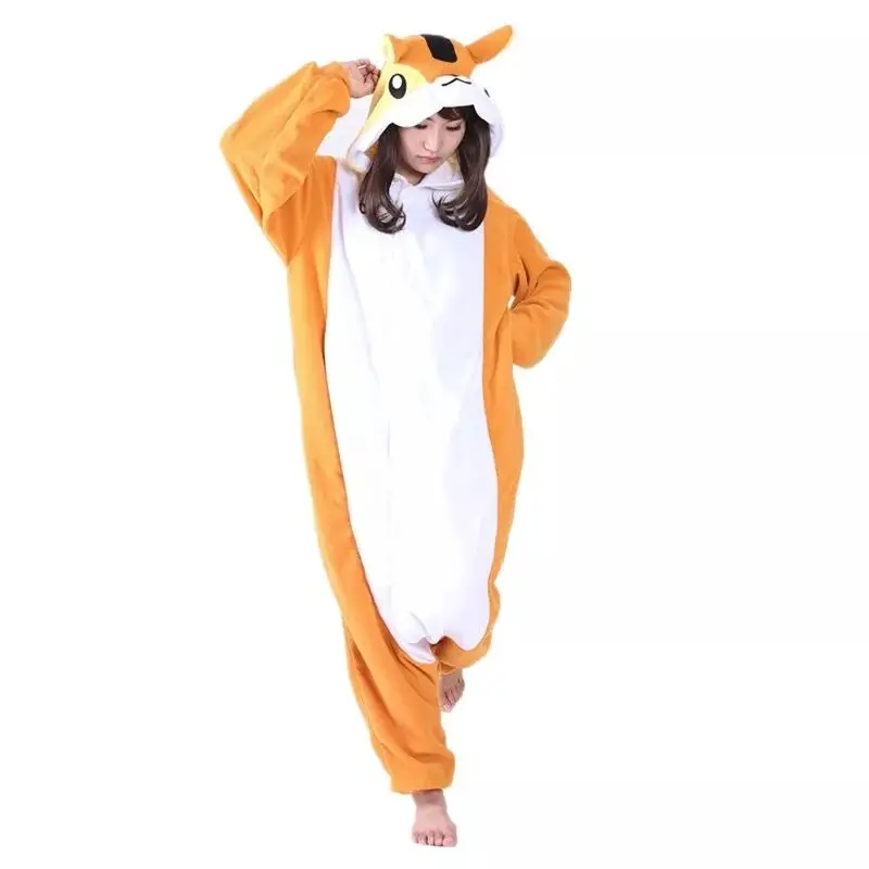 Animal Squirrel Pajamas Chippy Cosplay Halloween Christmas Party ...