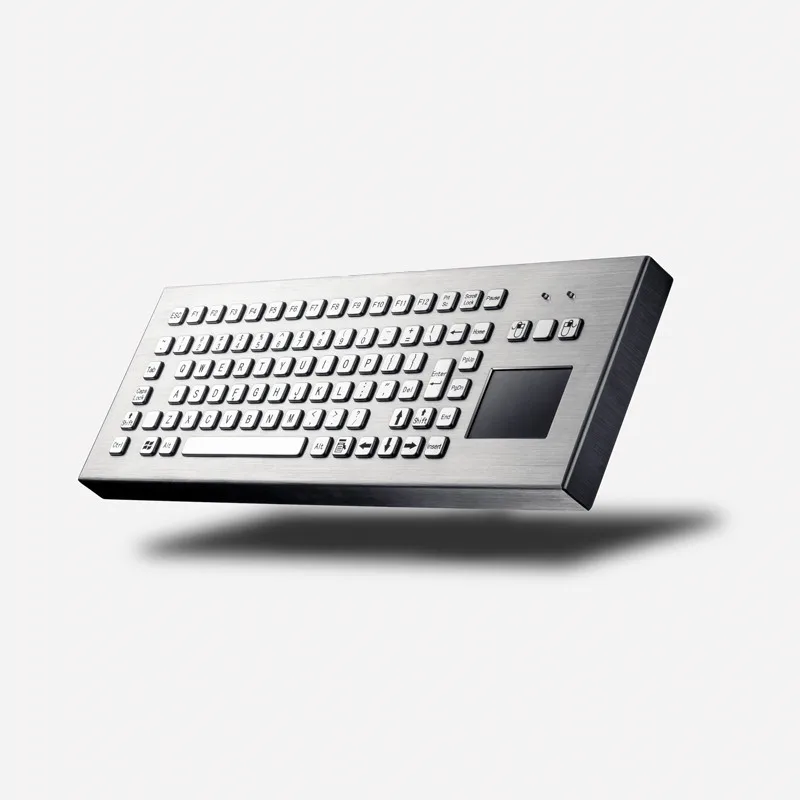 Heavy Duty Industrial Stainless Steel Integrated Touchpad Desktop Metal ...