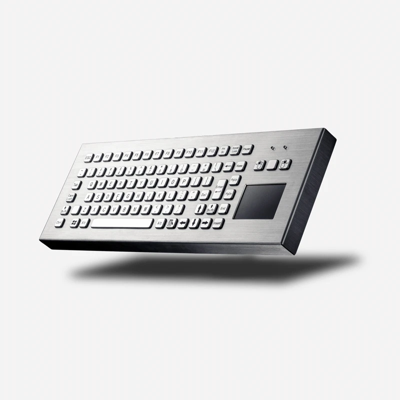Heavy Duty Industrial Stainless Steel Integrated Touchpad Desktop Metal ...
