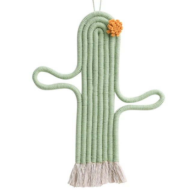 Cactus Macrame Wall Hanging | Macrame-design.com