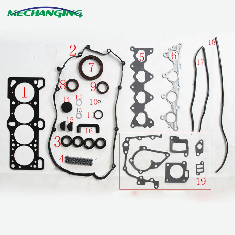 FOR KIA RIO II HYUNDAI MATRIX 1.6 G4ED G4ED-G Engine Rebuilding Kits ...