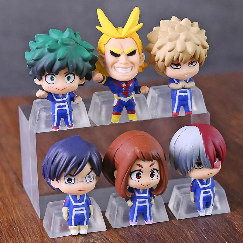 Anime 1/16 Scale Painted Figure My Hero Academia 6pcs/set Izuku ...
