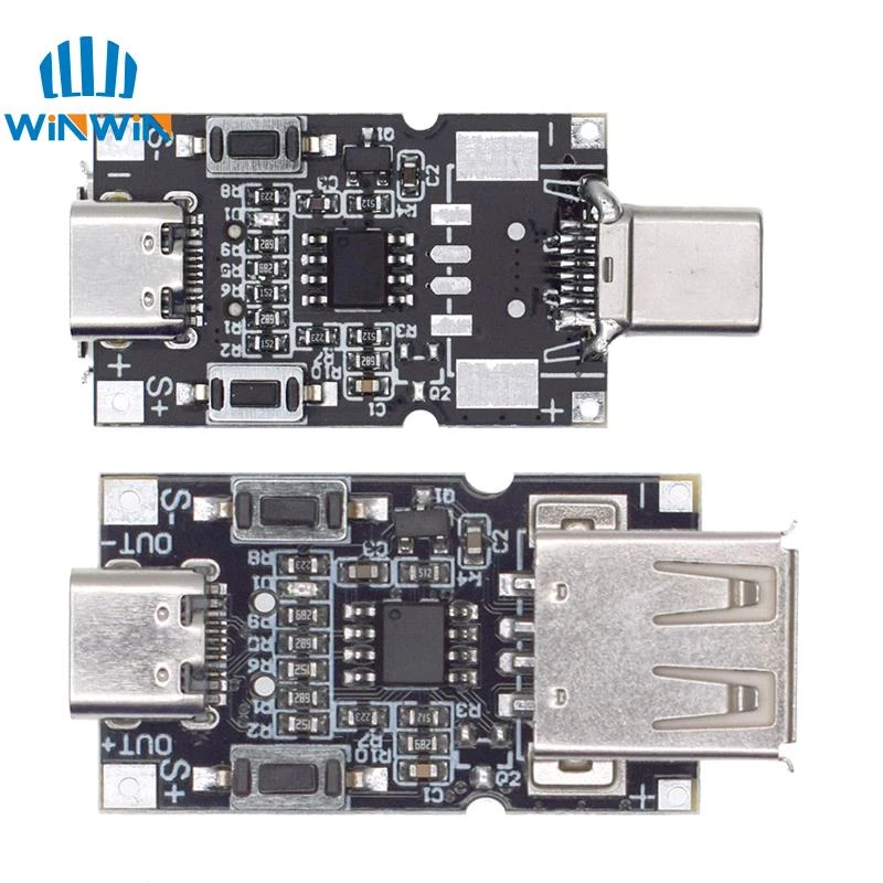 100w 5a Usb Type-c Qc Decoy Trigger Board 5v 9v 12v 15v 20v Output Pd 2.0 3.0 Trigger Adapter ...
