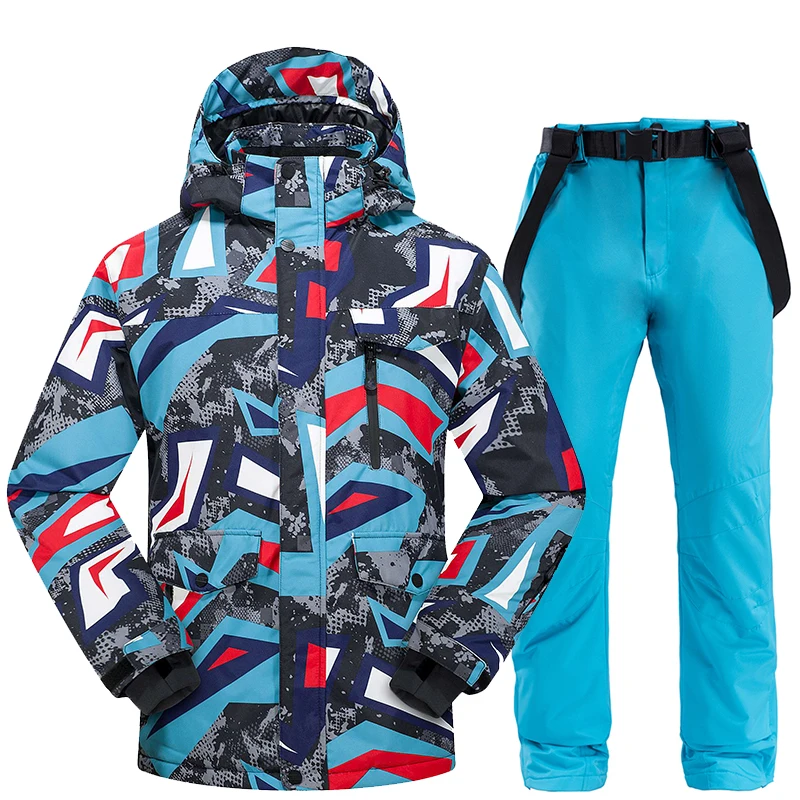 Ski-Suit-Men-Winter-Warm-Windproof-Waterproof-Outdoor-Sports-Snow ...