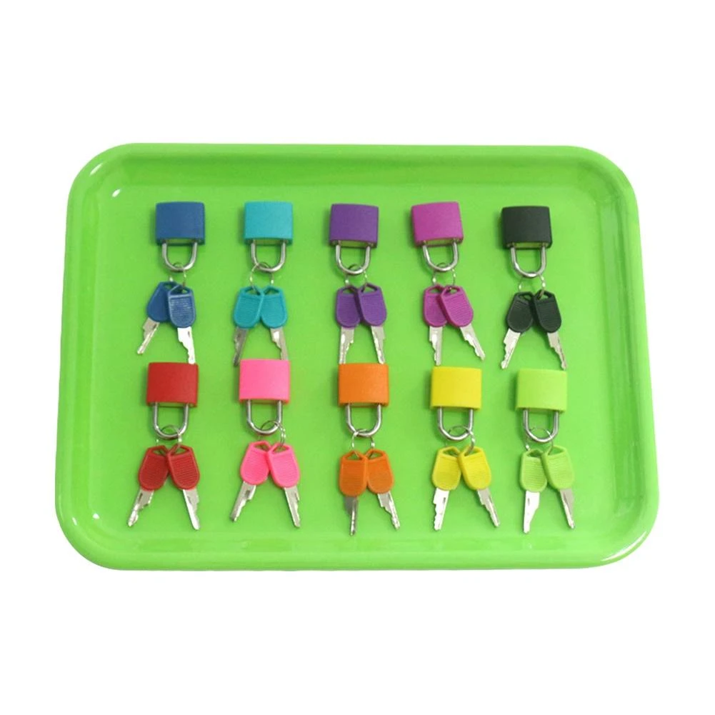 Kids Children Montessori Locks Keys Puzzle Unlocking Game Early ...