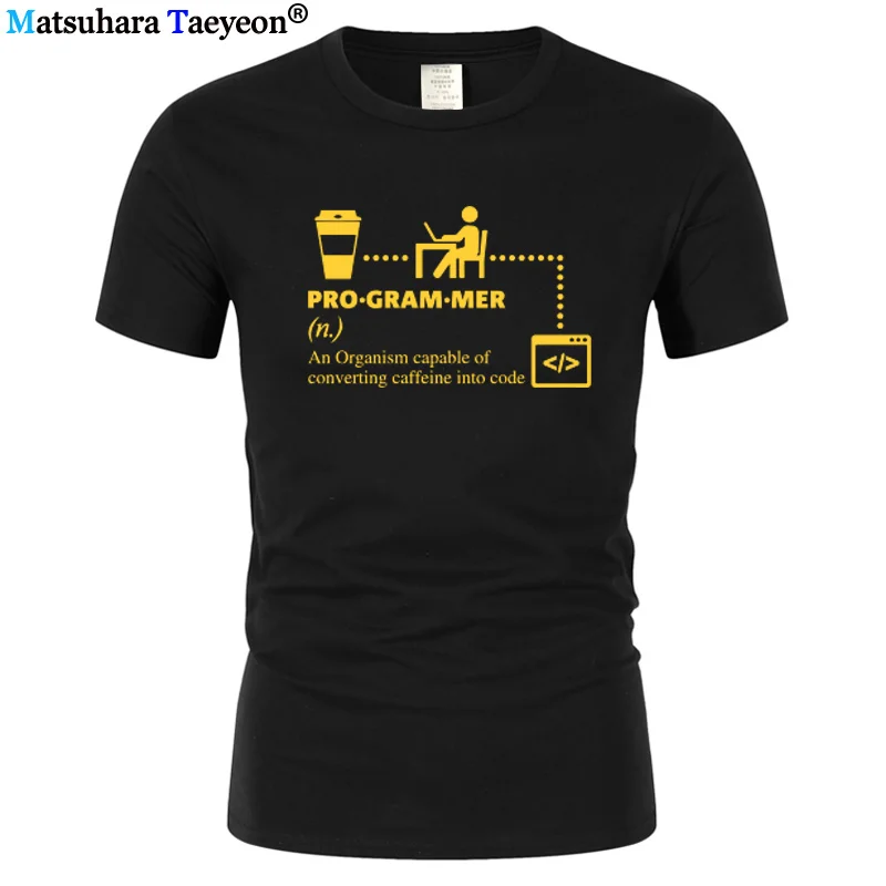 Programmer-T-Shirt-Men-IT-Guy-Techie-Coder-Funny-T-Shirts-Summer ...