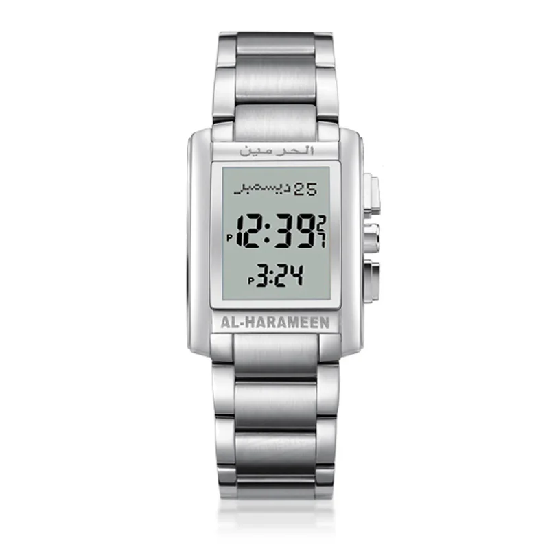 Azan-Watch-for-Muslim-Prayer-with-Qibla-Compass-Islam-Al-Harameen-Fajr ...