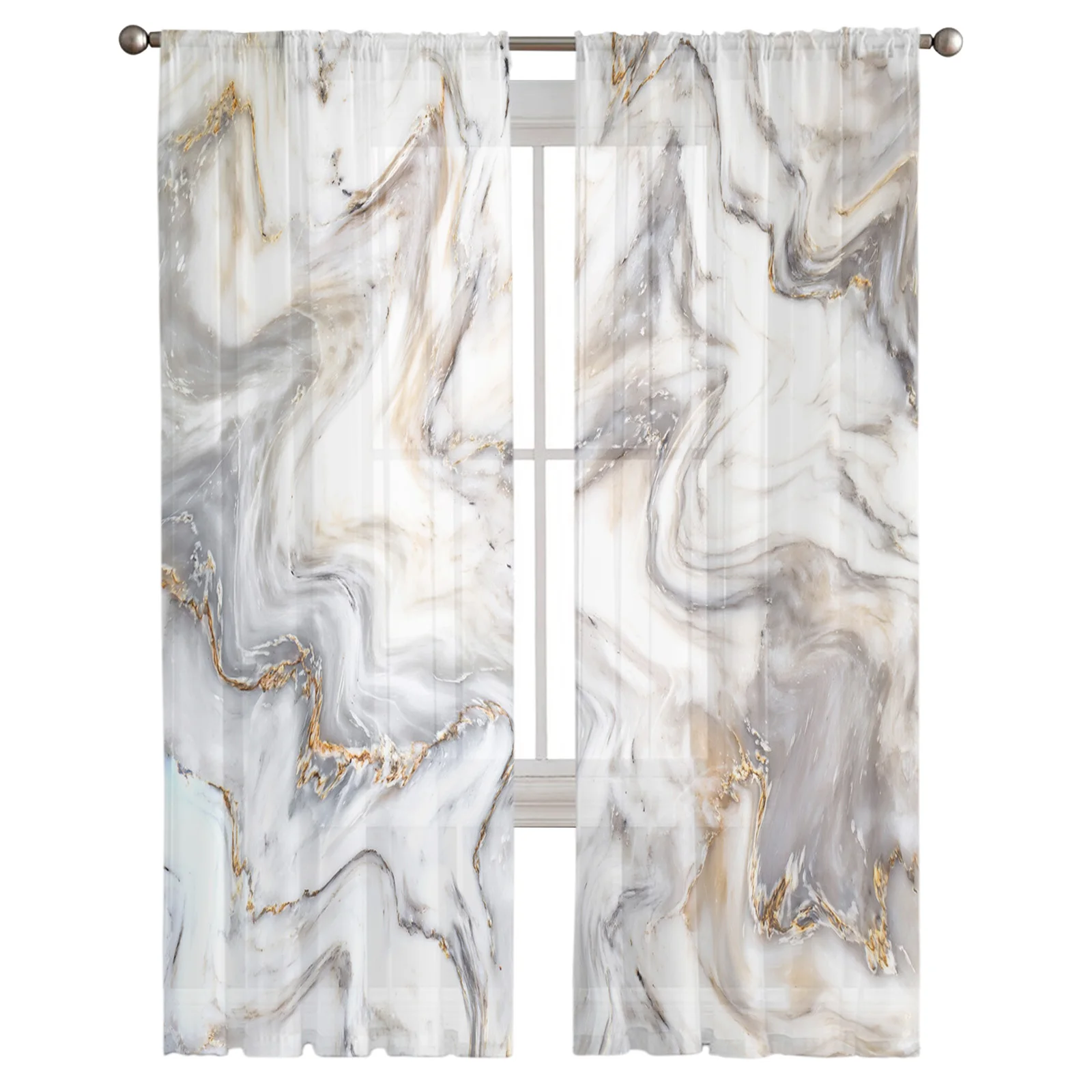 Abstract Curtains For Bedroom | Free Delivery