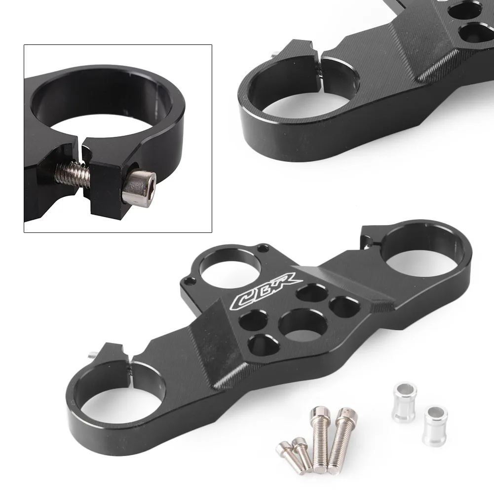 Cbr600rr Motorcycle Aluminum Top Clamp Lowering Triple Tree Front End ...