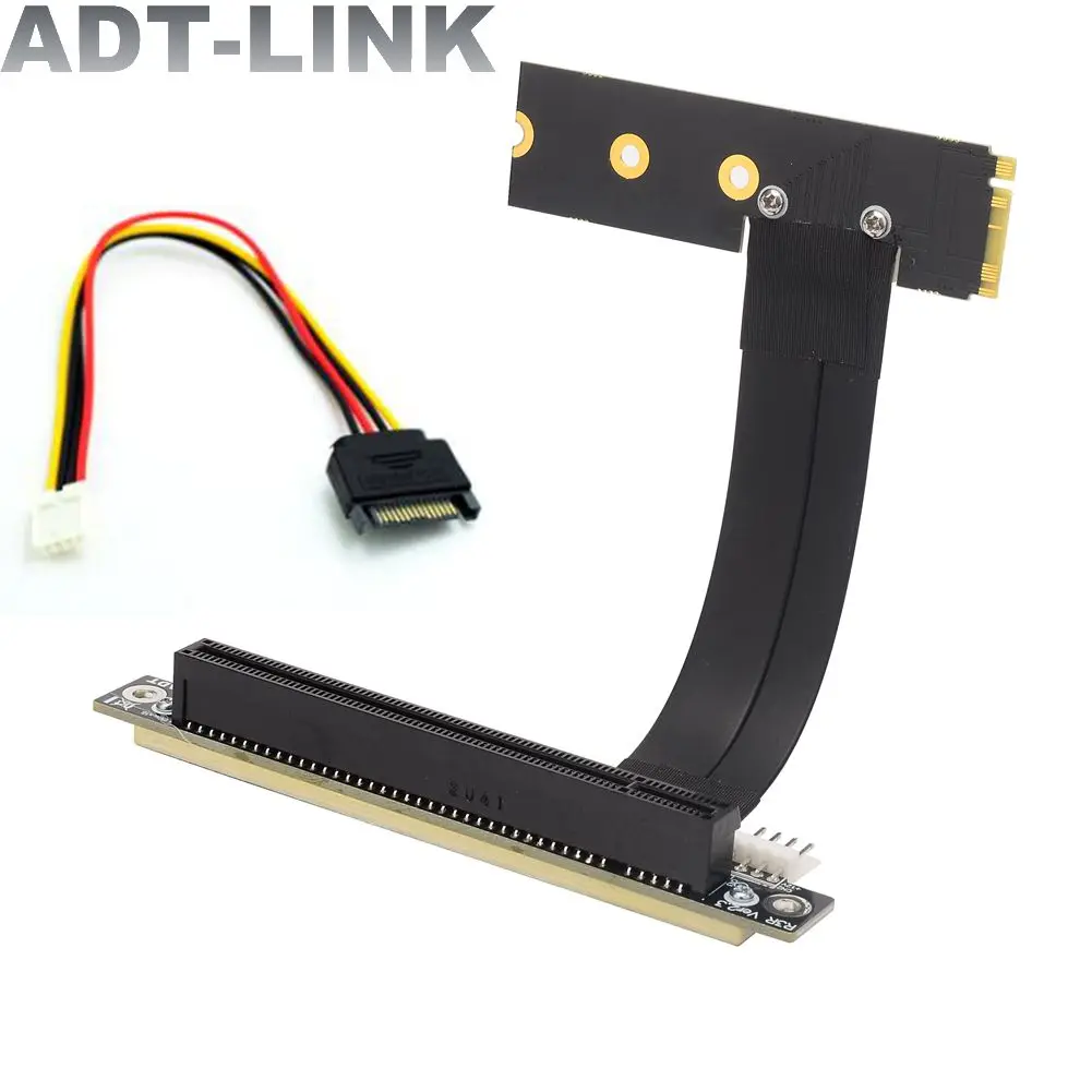 M-2-NVMe-To-PCI-Express-3-0-x16-Extender-Adapter-Jumper-For-GPU-STX ...