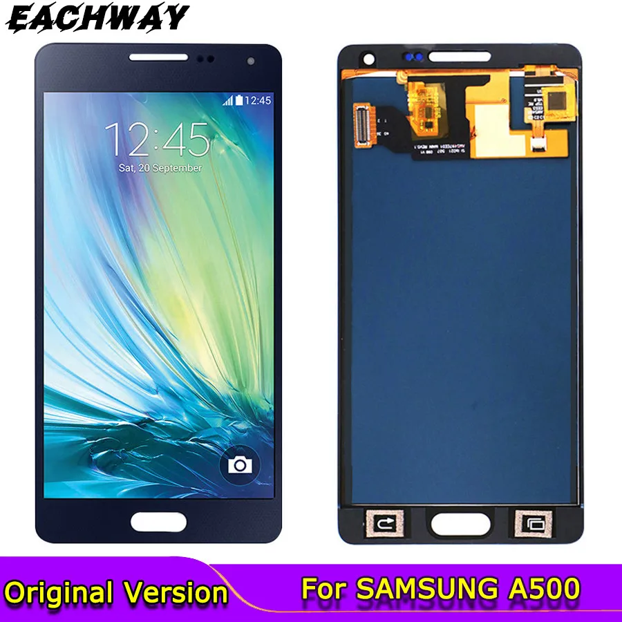 삼성 갤럭시 A5 2015 A500 A500F A500M A500FU LCD 디스플레이 터치 스크린 디지타이저 어셈블리 교체 ...