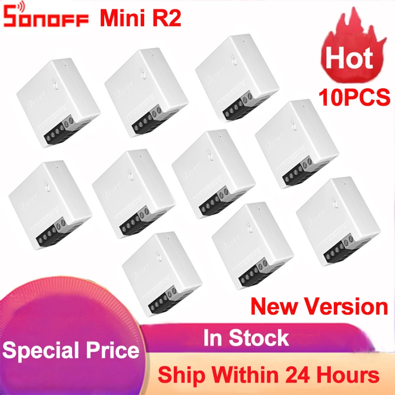 Sonoff-Mini-R2-Smart-Wifi-Switch-Smart-Home-Remote-Two-Way-Control ...