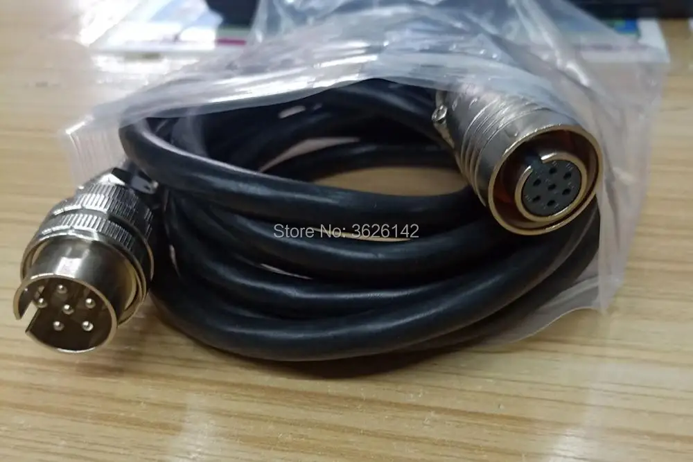 Cable para alineación de cables de 6 pines, 7 orificios para Mitsubishi DWC, máquina de corte ...