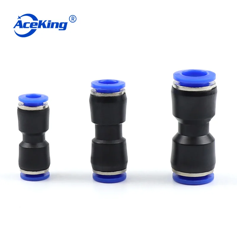 Pu connector equal diameter straight through pu4 pu6 pu8 pu10 pu12 ...