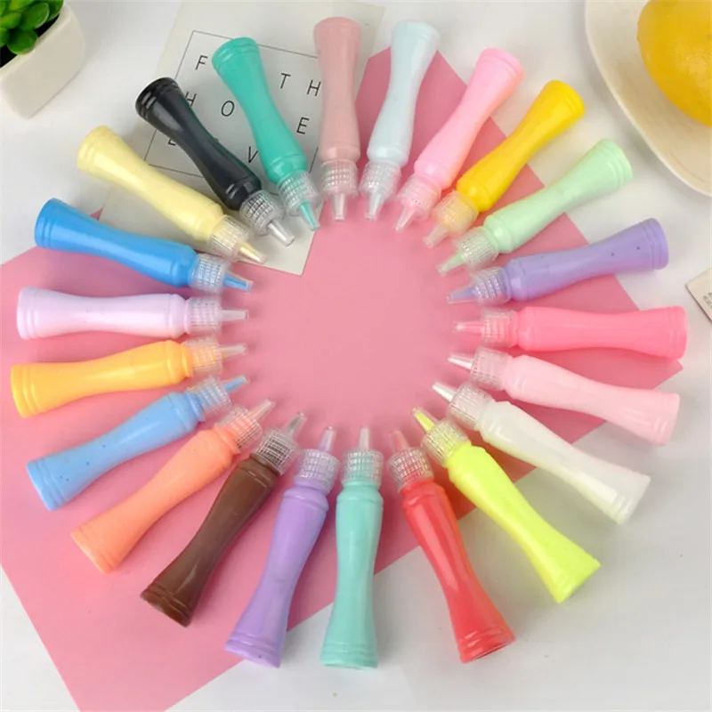 15ML Simulation Cream Glue Plasticine Slime Fluffy Polymer Clay Charms ...