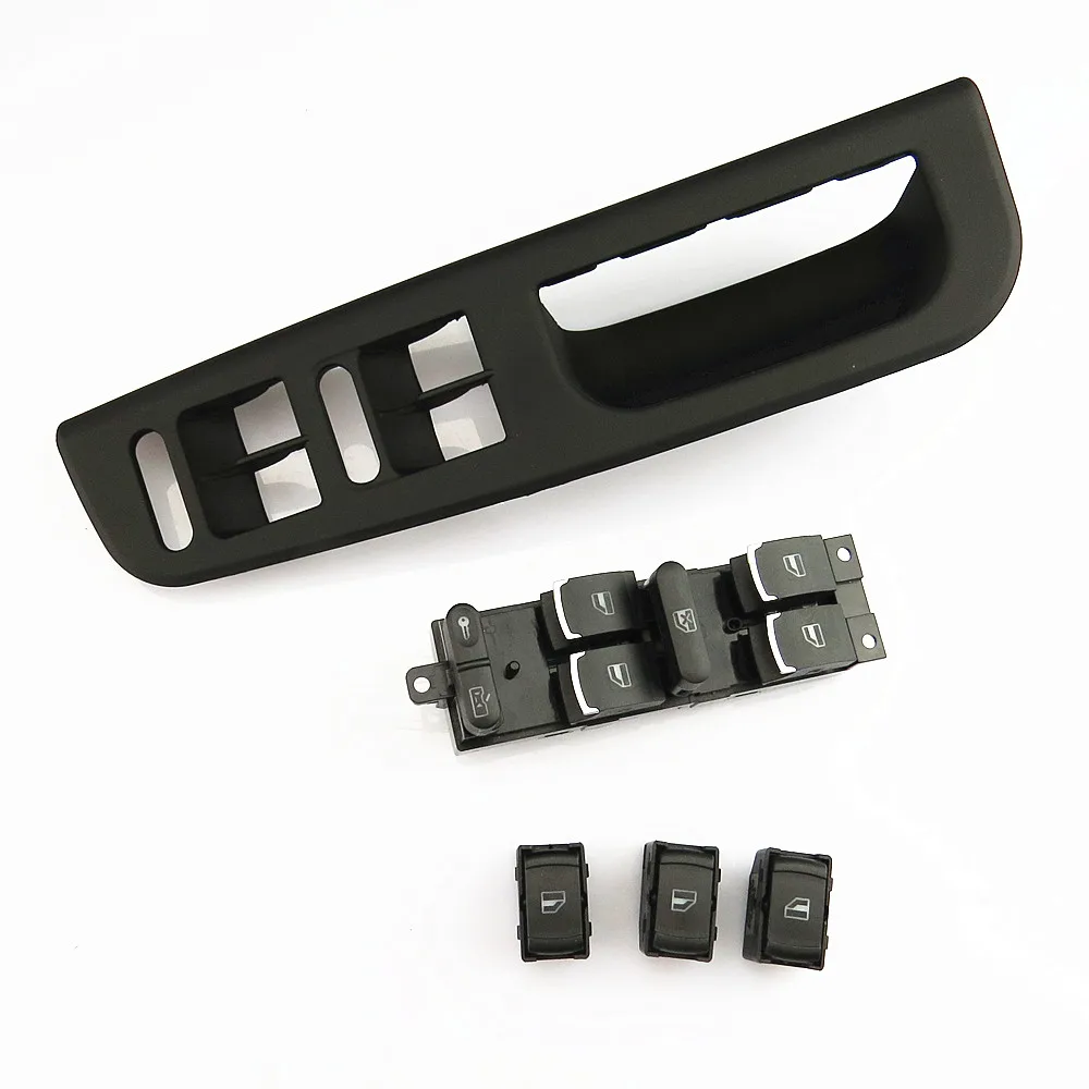 SCJYRXS 3B1 867 171 3BD959857 3BD959855B Master Control Button Frame Bracket + Window Glass ...