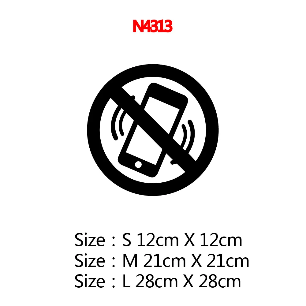 NEW Ban Car Sticker Vinyl Decal Decorate Sticker Auto Products - buy at ...