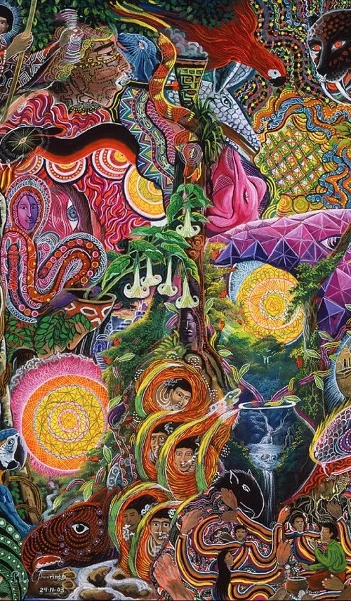 Trippy Abstract Painting