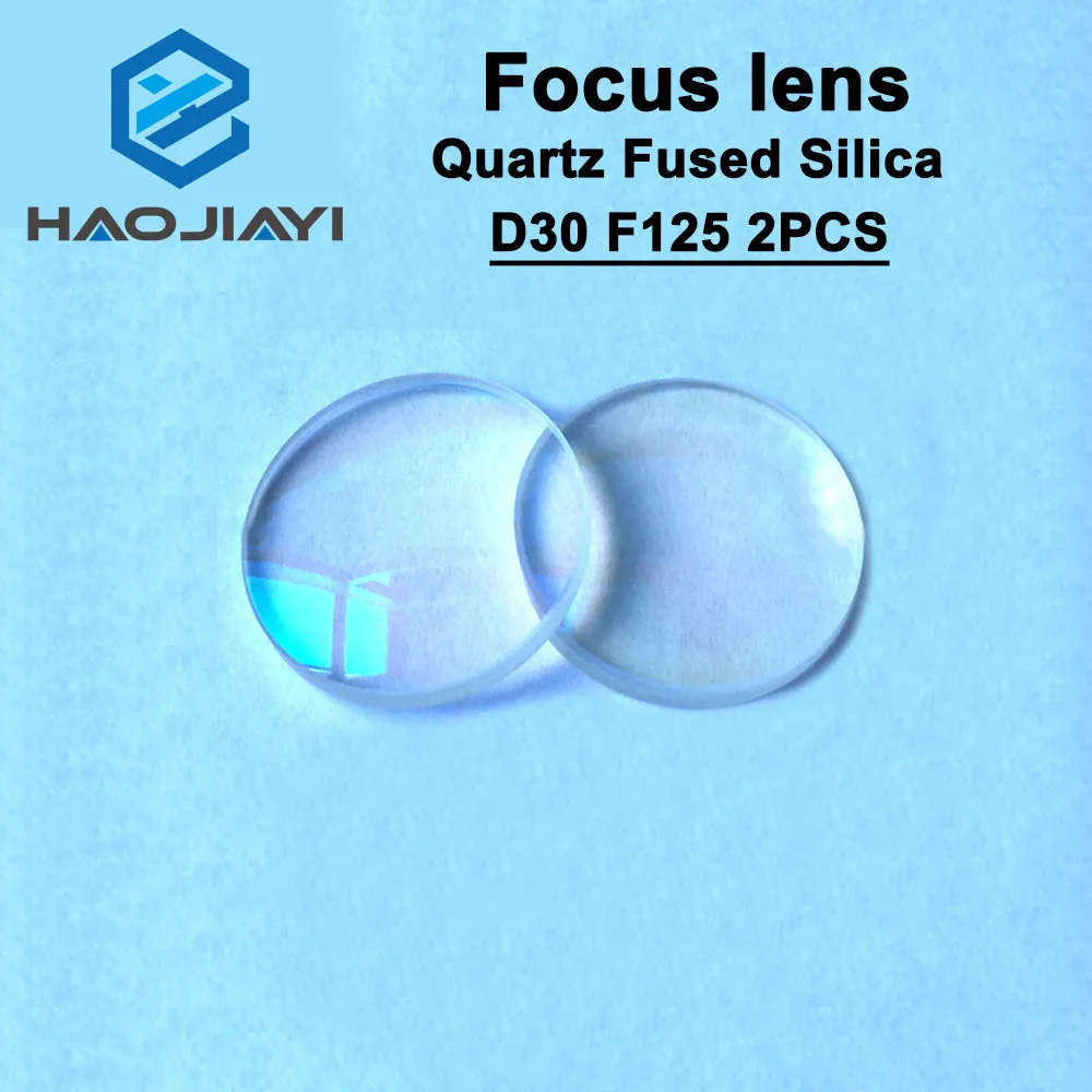 Spherical Collimating Yag Focus Lens D30 F125 2pcs Precitec Oem Quartz ...