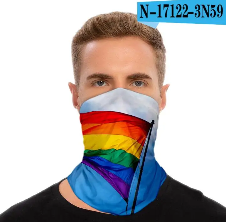 LGBT Pride Turban Face Mask Bandana (Various Designs) - Queerks™