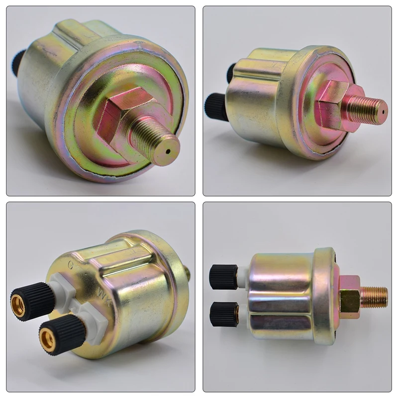 1/8 NPT Engine Oil Pressure Sensor for Oil Pressure Gauge Gauge Sender Switch Sending Unit ...
