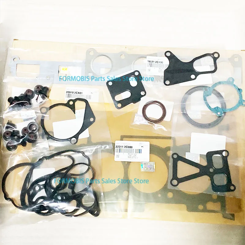 New Genuine Engine Rebuilding Kits Full Gasket Set For Hyundai Genesis ...