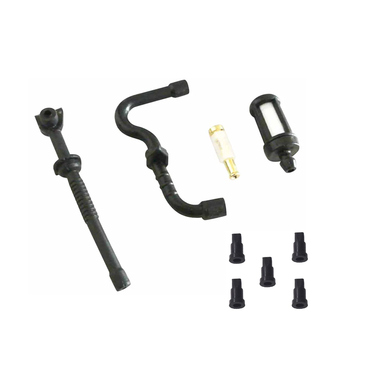 Oil-Fuel-Filter-Line-W-5Pcs-Fuel-Oil-Tank-Vent-Plug-Kit-Fit-Stihl-MS180 ...