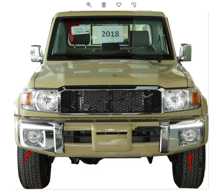 For Toyota Land Cruiser FJ76 GRJ76 FJ78 FJ79 LC76 LC78 LC79 Front ...