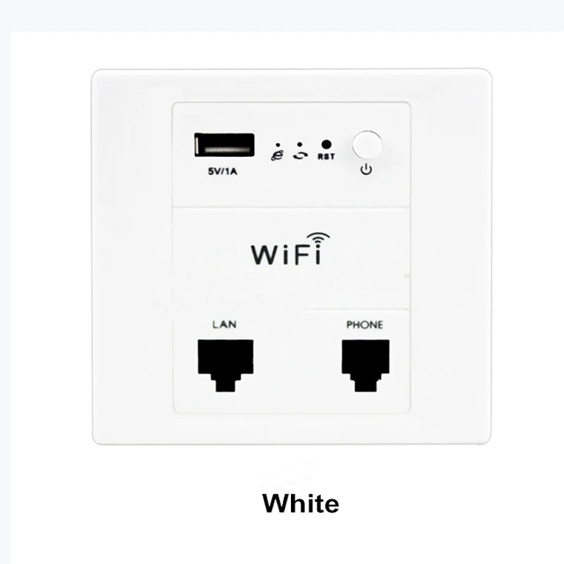 89 Type In Wall Smart WIFI Socket Wireless AP USB Port Charging WiFi ...
