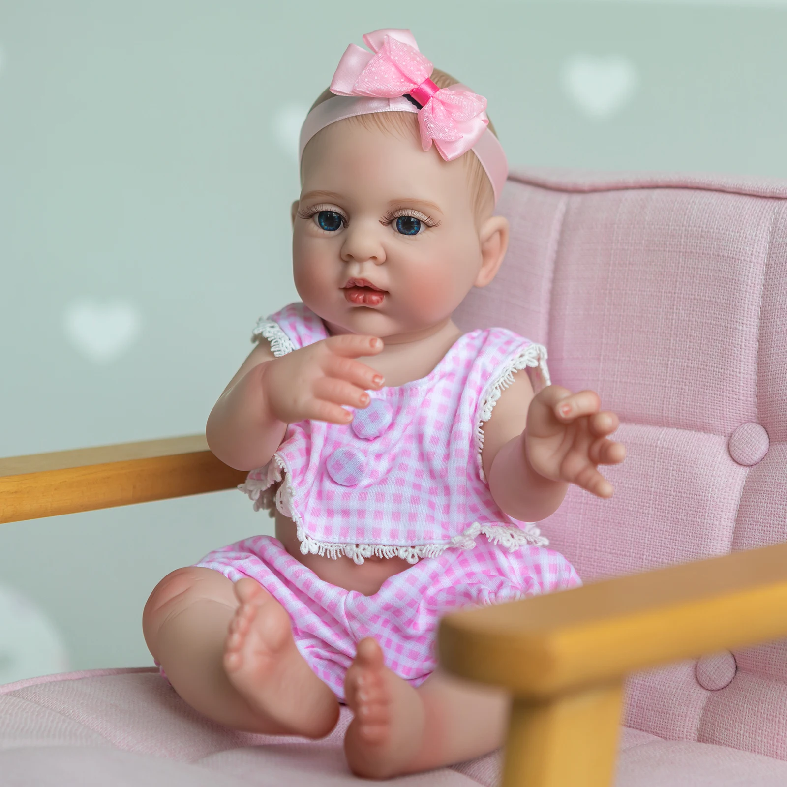 NPK-40CM-Full-Body-Soft-Silicone-Bebe-Doll-Reborn-Soft-Touch-waterproof ...