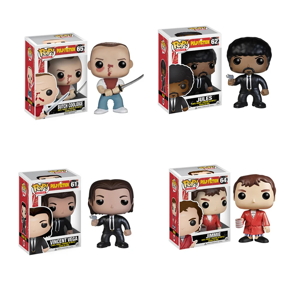Funko POP Pulp fiction Jules Vincent Vega Jimmie виниловые фигурки ...