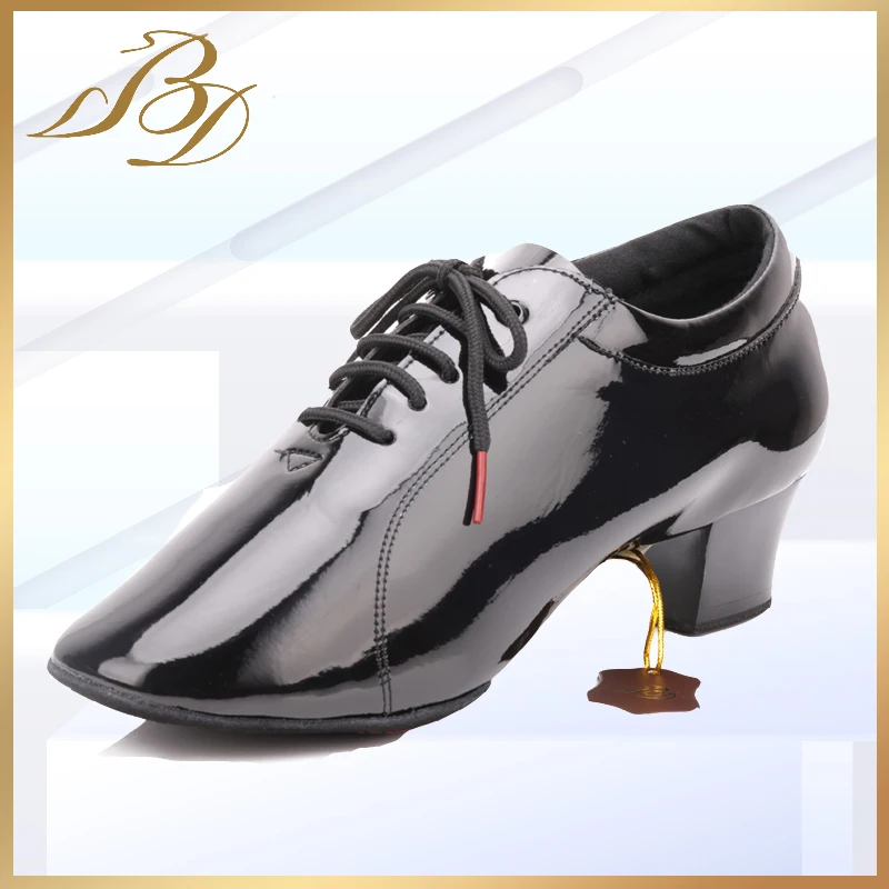 BD Dance shoes 419 men's Latin dance shoes standard dance shoes black ...