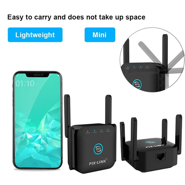 5G Wifi Repeater 5ghz Repeater Wifi 1200M Router Wifi Extender Lengthy ...