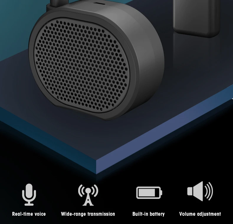 Drone Speaker Megaphone - 2000m Telephone Long Distance For DJI Mavic ...