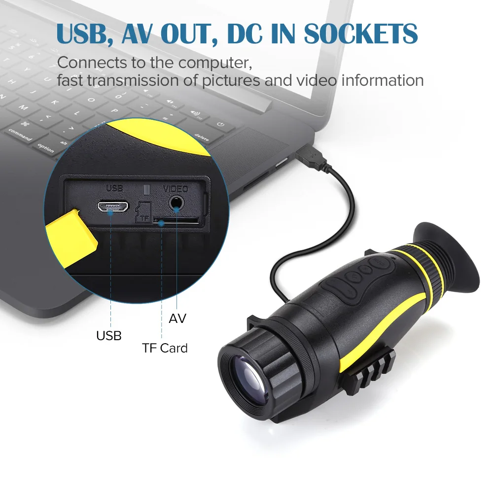BOBLOV 4X35 Night vision thermal imaging outdoor infrared NV0435 ...