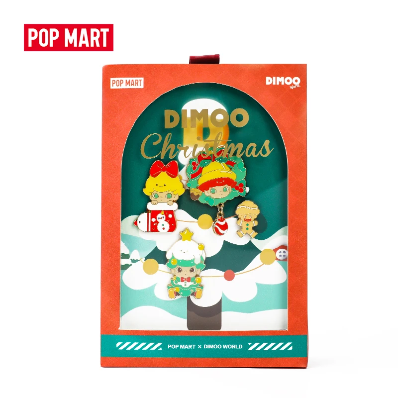 Packaging & Wrapping ART TOY STORE Figurines Pop Mart Dimoo Christmas ...