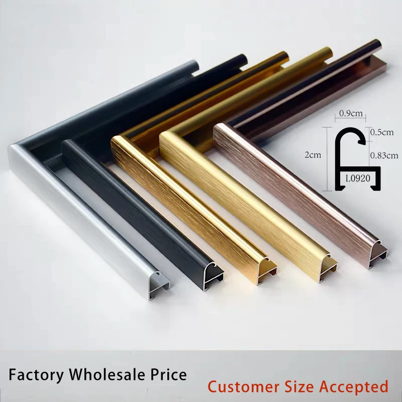 9-Colors-DIY-Metal-Poster-Frame-Classic-Aluminum-Diamond-Painting-Photo ...